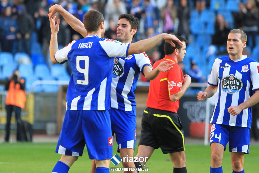 El paso de Xisco Jiménez por el Deportivo, en imágenes