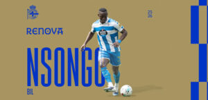 Nsongo Bil renueva con el Deportivo hasta 2030: el club blinda a la ...